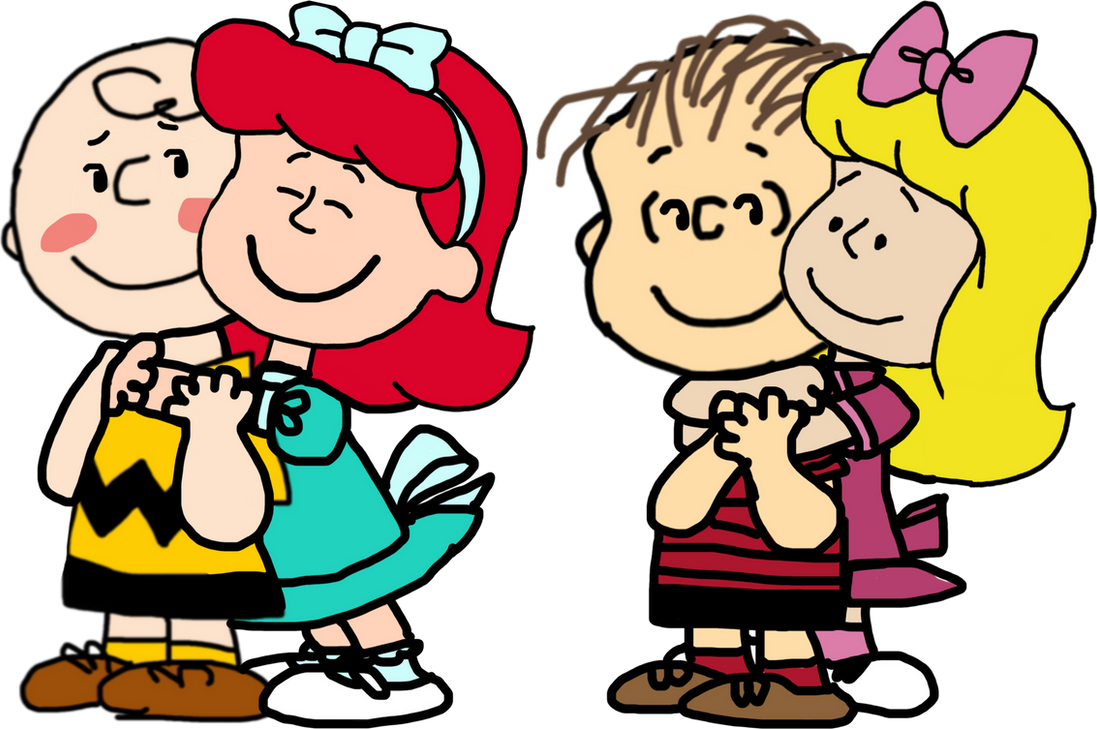 Charlie Brown Heather Linus And Janice Hugging By Darthvader867554333