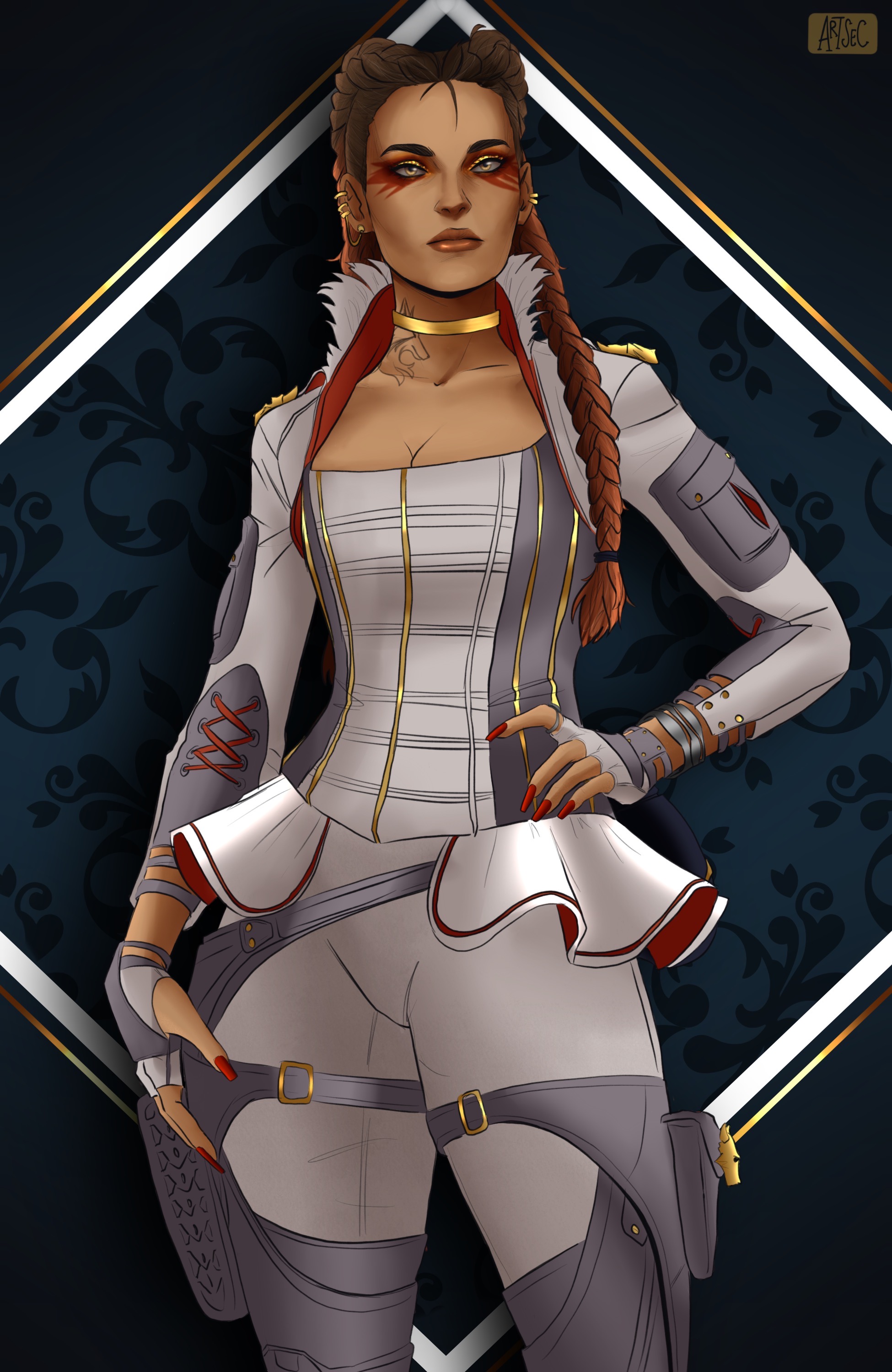 Loba Andrade V 2 Apex Legends By Itsartsec On Deviantart