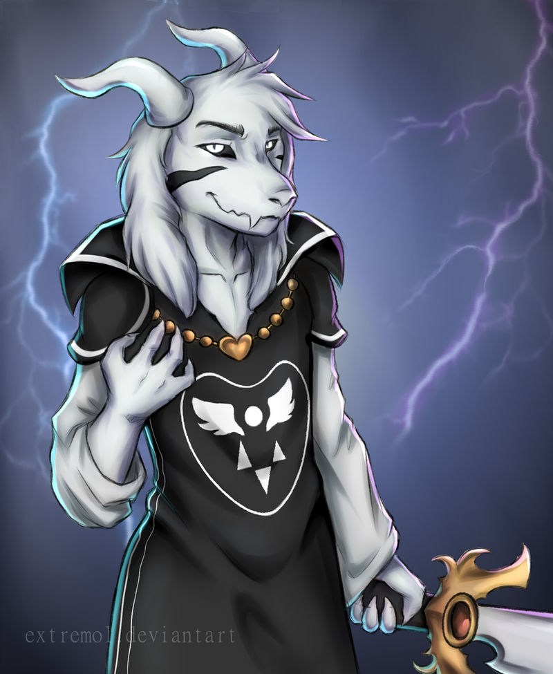 Asriel God Of Hyperdeath By Extremol On Deviantart