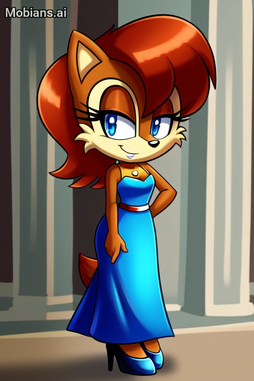 Sally Acorn Is Ready For Her Date With Sonic By Sonichedgehog02 On Deviantart