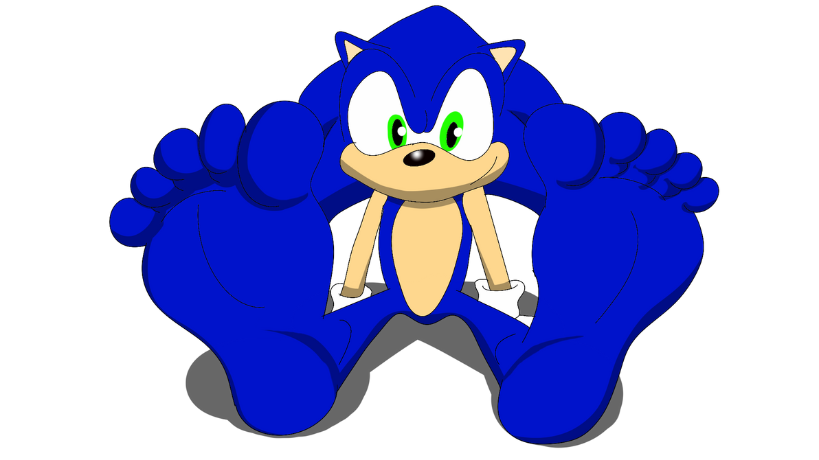 Sonic Feet Teasing By Jolly Villevillage On Deviantart
