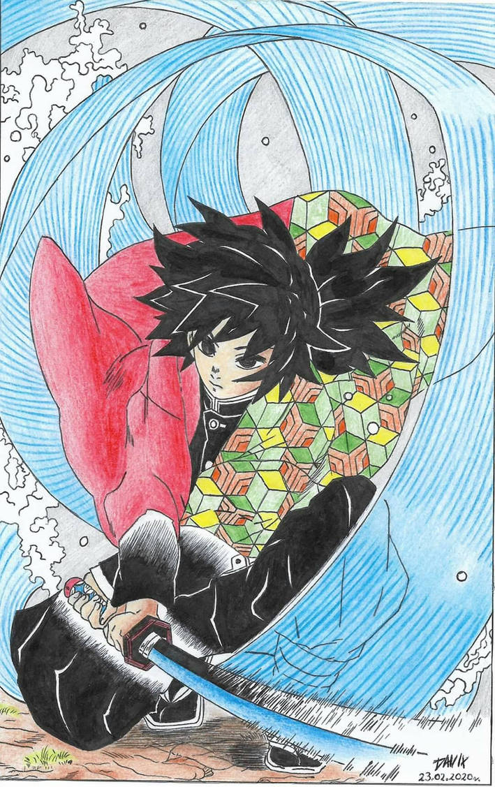 Giyuu Tomiyoka By Gogettodraw On Deviantart