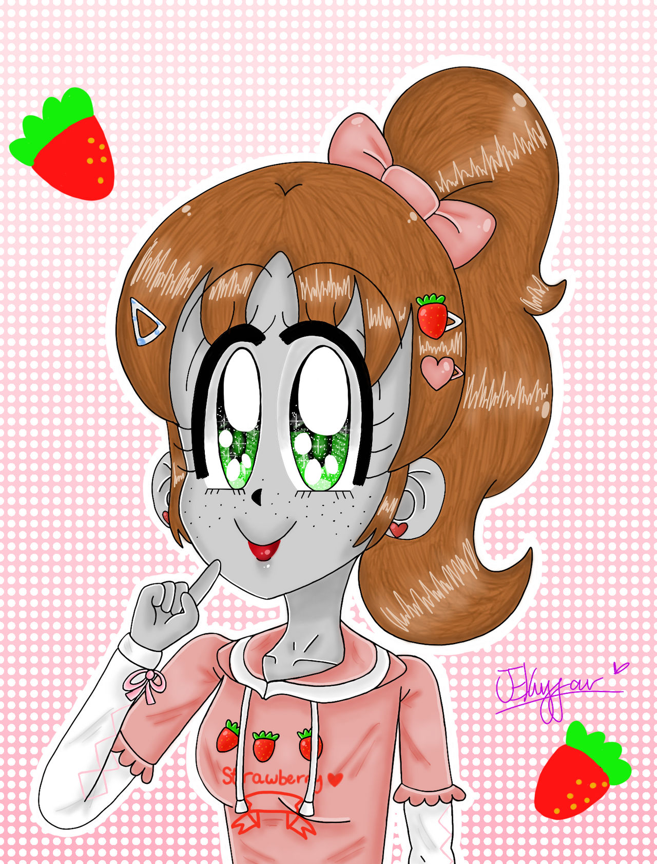 Strawberry Kawaii Rosie By Cutejk123 On Deviantart