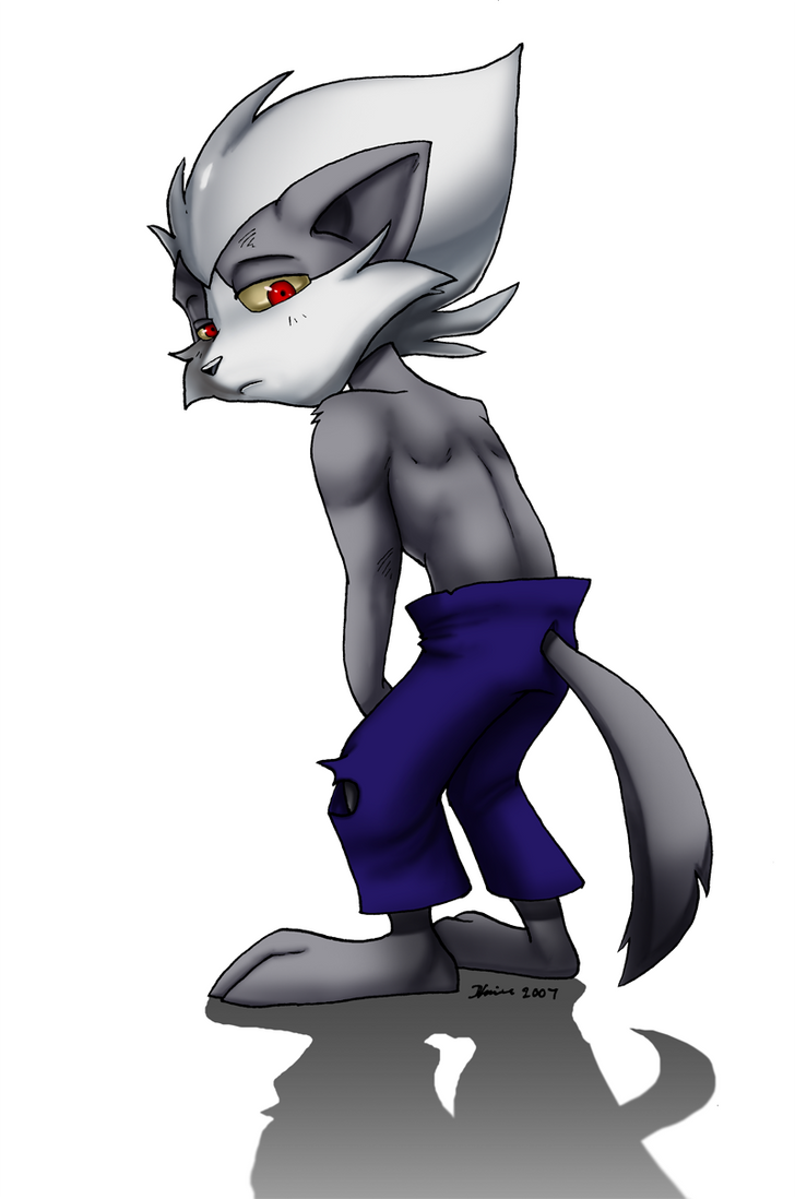 Begone Chibi Wolf by SupaCrikeyDave on DeviantArt