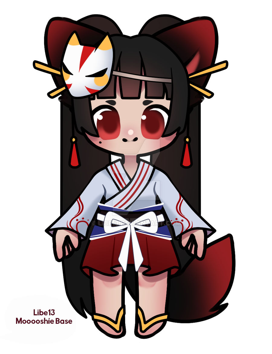 Kitsune Girl Adopt Open By Libe13 On Deviantart