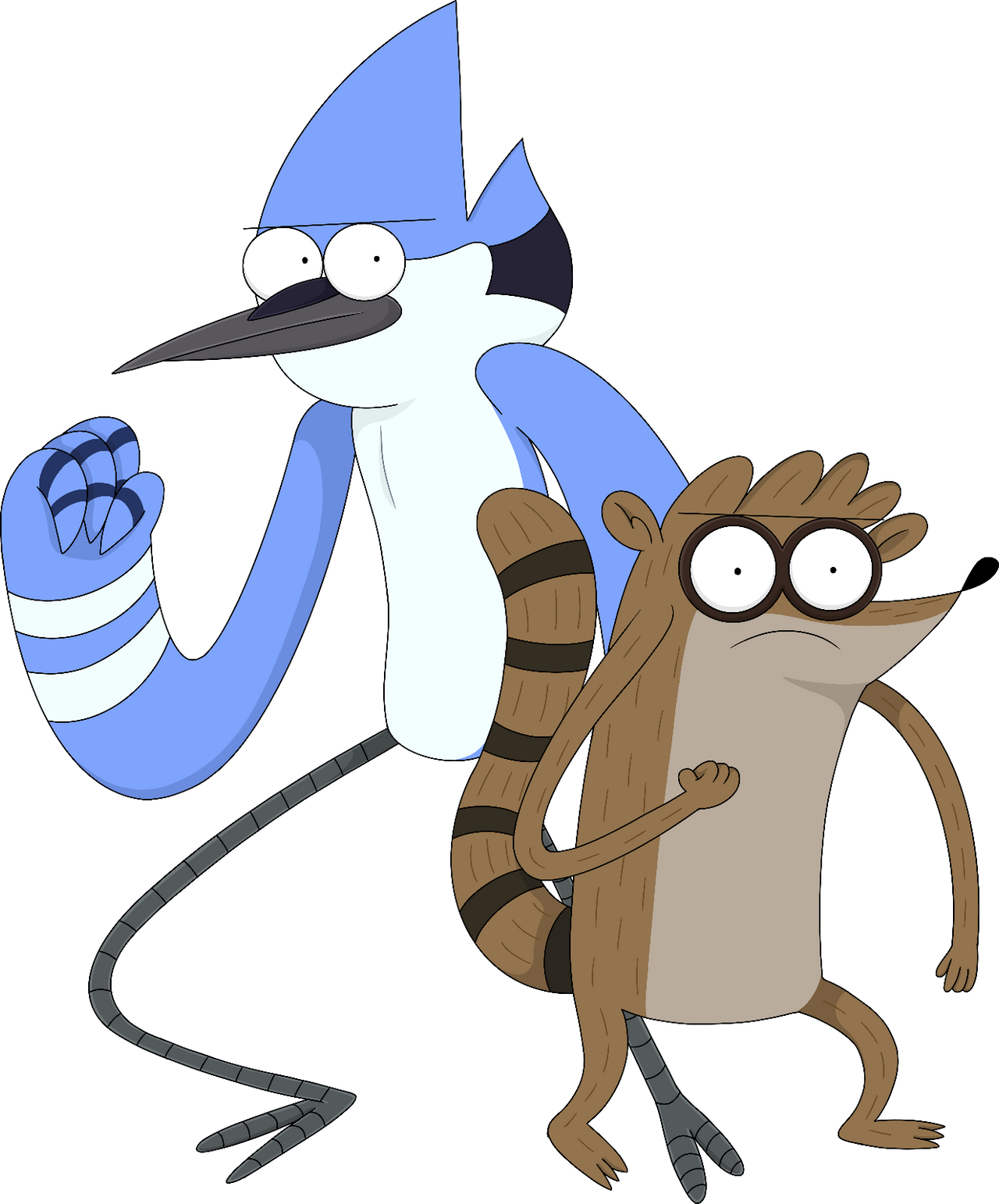 Mordecai And Rigby In Series Pose Png By Joneoyvilde03 On Deviantart