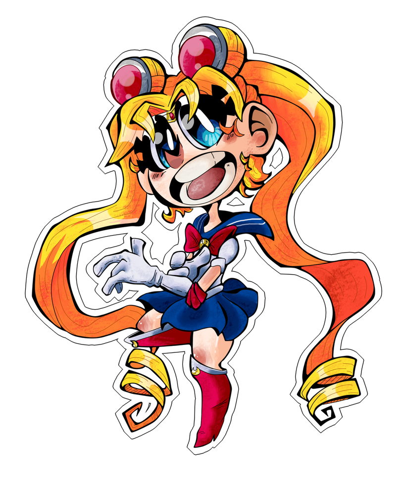 Serena Sailor Moon By Damdragon115 On Deviantart