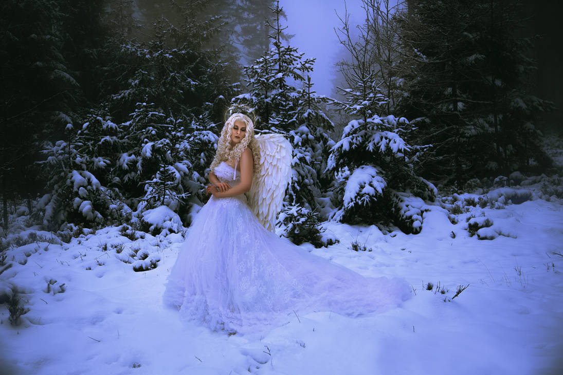 Snow Angel By Liancary Art On Deviantart