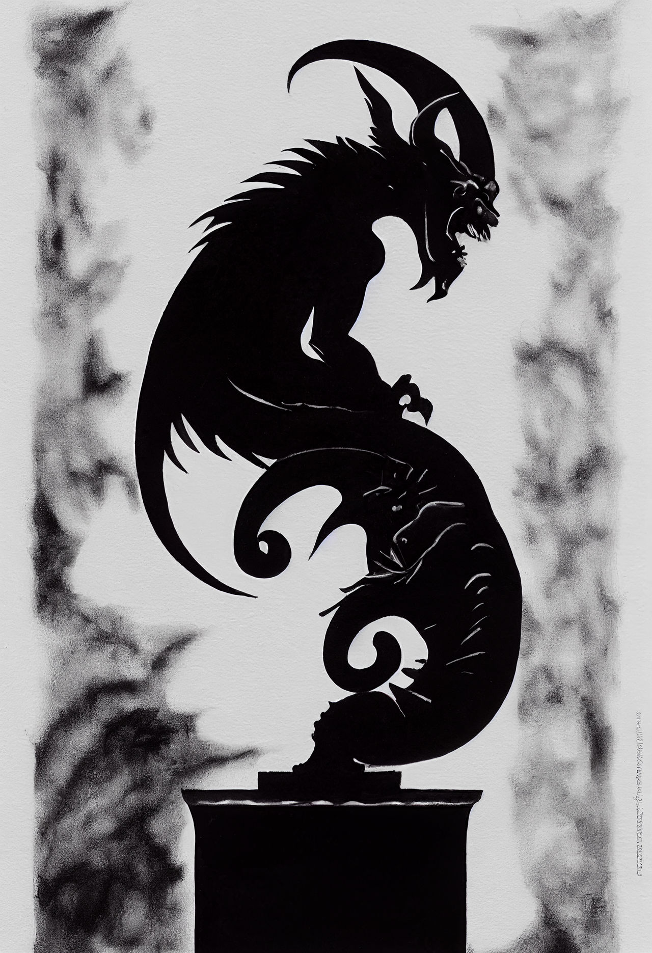 Inktober Day 1 Gargoyle by PM-Artistic on DeviantArt Inktober Day 1 Gargoyle by PM-Artistic on DeviantArt