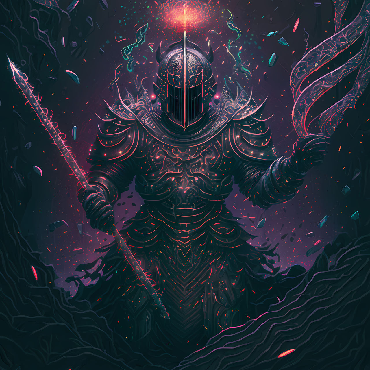 Dark fantasy knight version 3 by PM-Artistic on DeviantArt Dark fantasy knight version 3 by PM-Artistic on DeviantArt