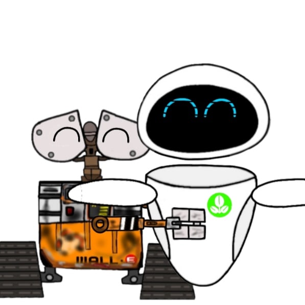Wall E And Eve By Dashi0009officialyt On Deviantart