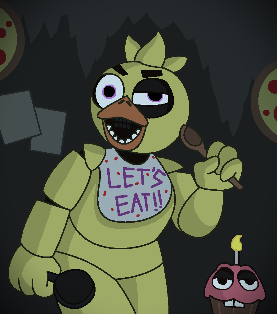 Chica In The Kitchen By Merchreviewsprings On Deviantart