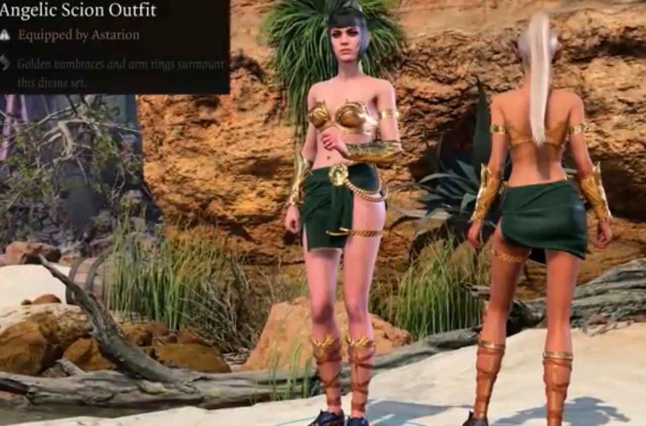 Baldurs Gate 3 Female Clothing By Guitarseer On Deviantart