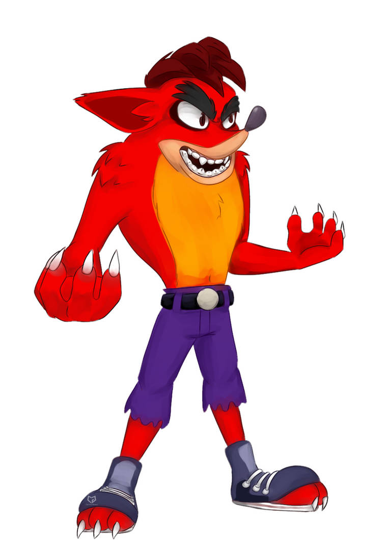 Evil Crash Crash Bandicoot 4 By Marceloluie On Deviantart