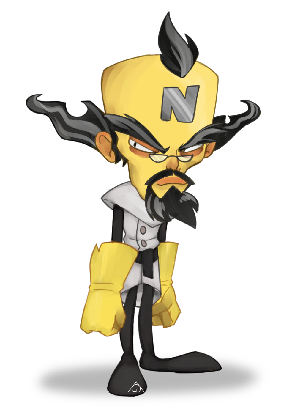 Old Neo Cortex In Crash Bandicoot 4 By Marceloluie On Deviantart