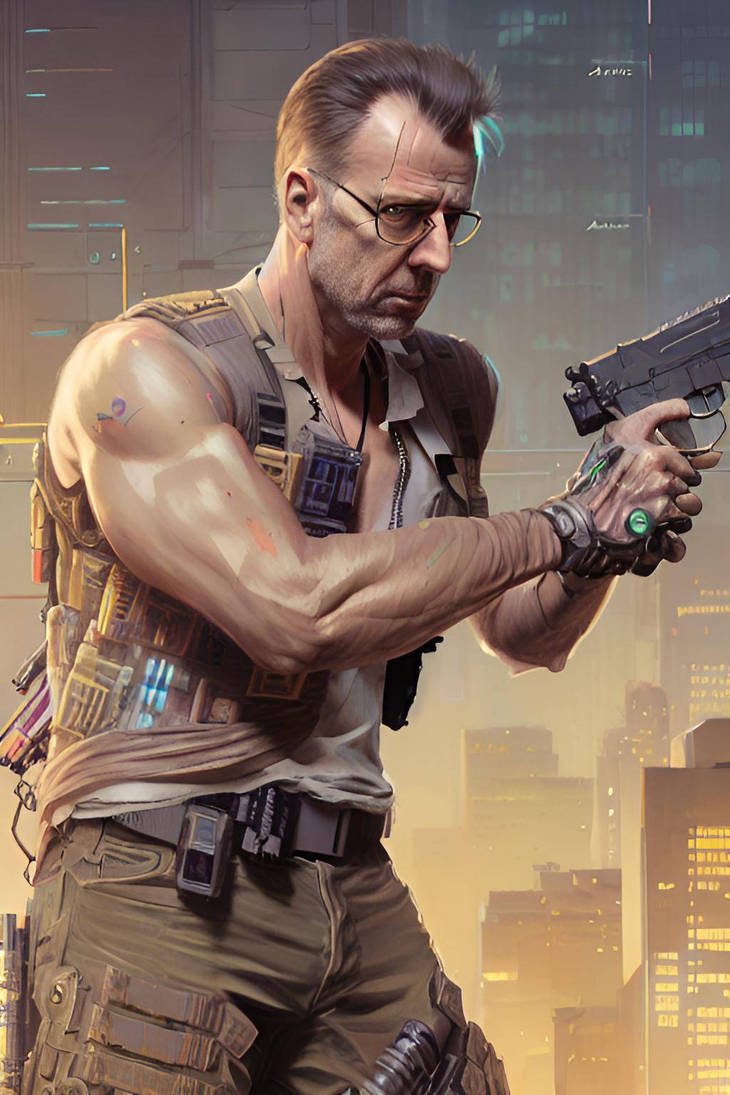 Die Hard Cyberpunk By ARTATTACKAI On DeviantArt die-hard-cyberpunk-by-artattackai-on-deviantart