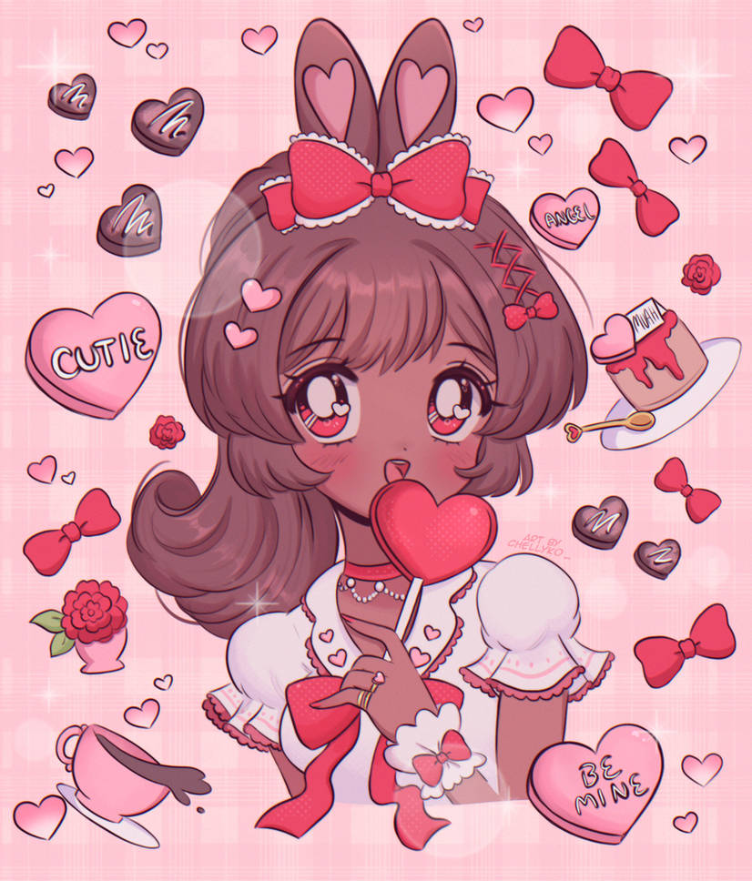 Oc Lovecore Girl By Chellyko On Deviantart