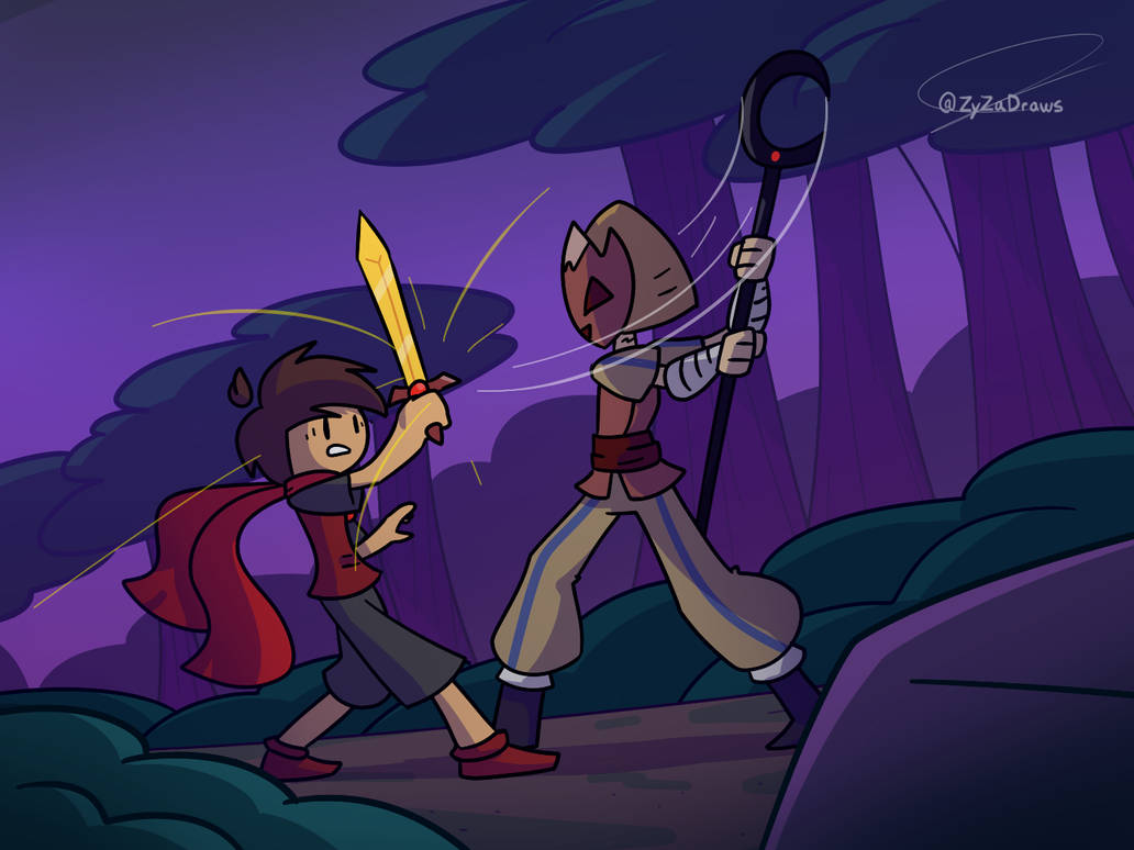 Clashing Blades by ZyZaDraws on DeviantArt Clashing Blades by ZyZaDraws on DeviantArt
