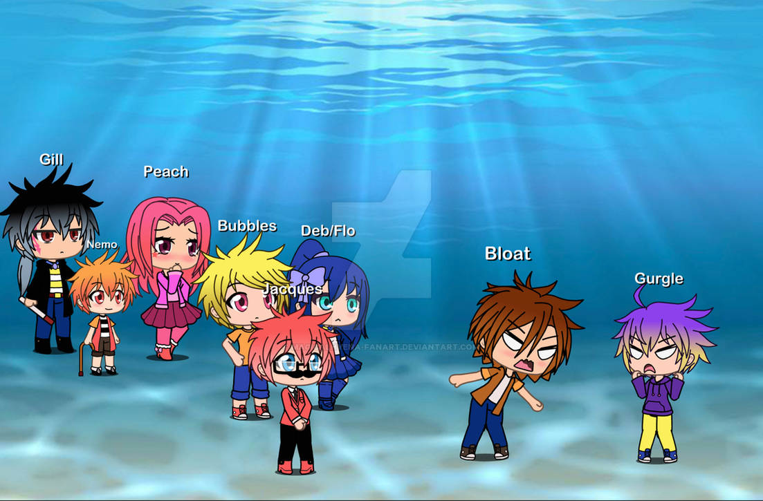 Nemo Hanging Out With The Tank Gang By Magicalhyena Fanart On Deviantart