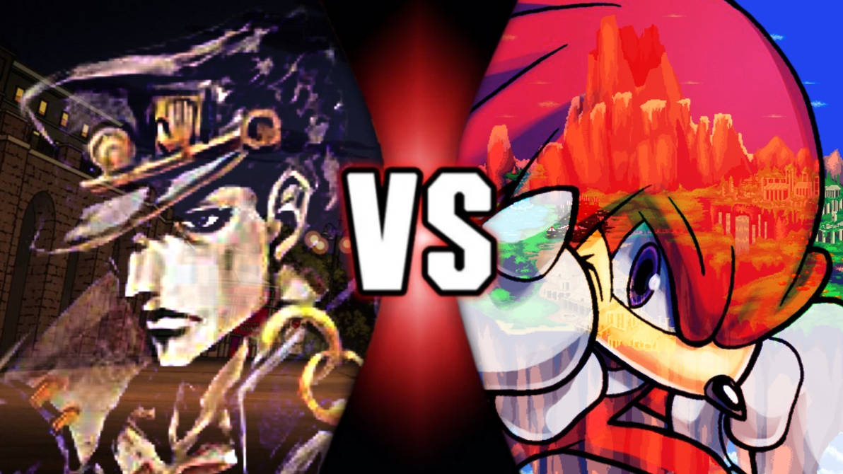 Jotaro VS Knuckles (JJBA: EOH/Archie Sonic) by JadonCurrington376 on ... Jotaro VS Knuckles (JJBA: EOH/Archie Sonic) by JadonCurrington376 on ...