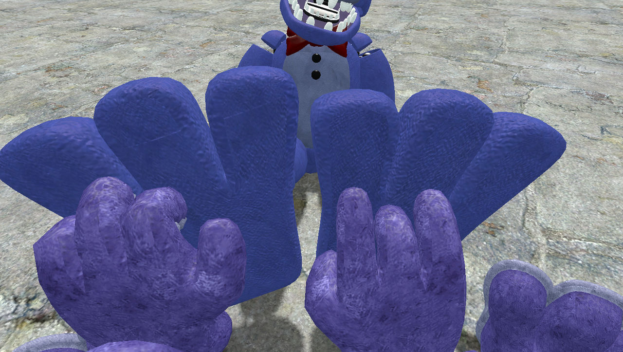 Bonnie Tickling Unwhithered Bonnies Feet2 By Militaryrabbit On Deviantart