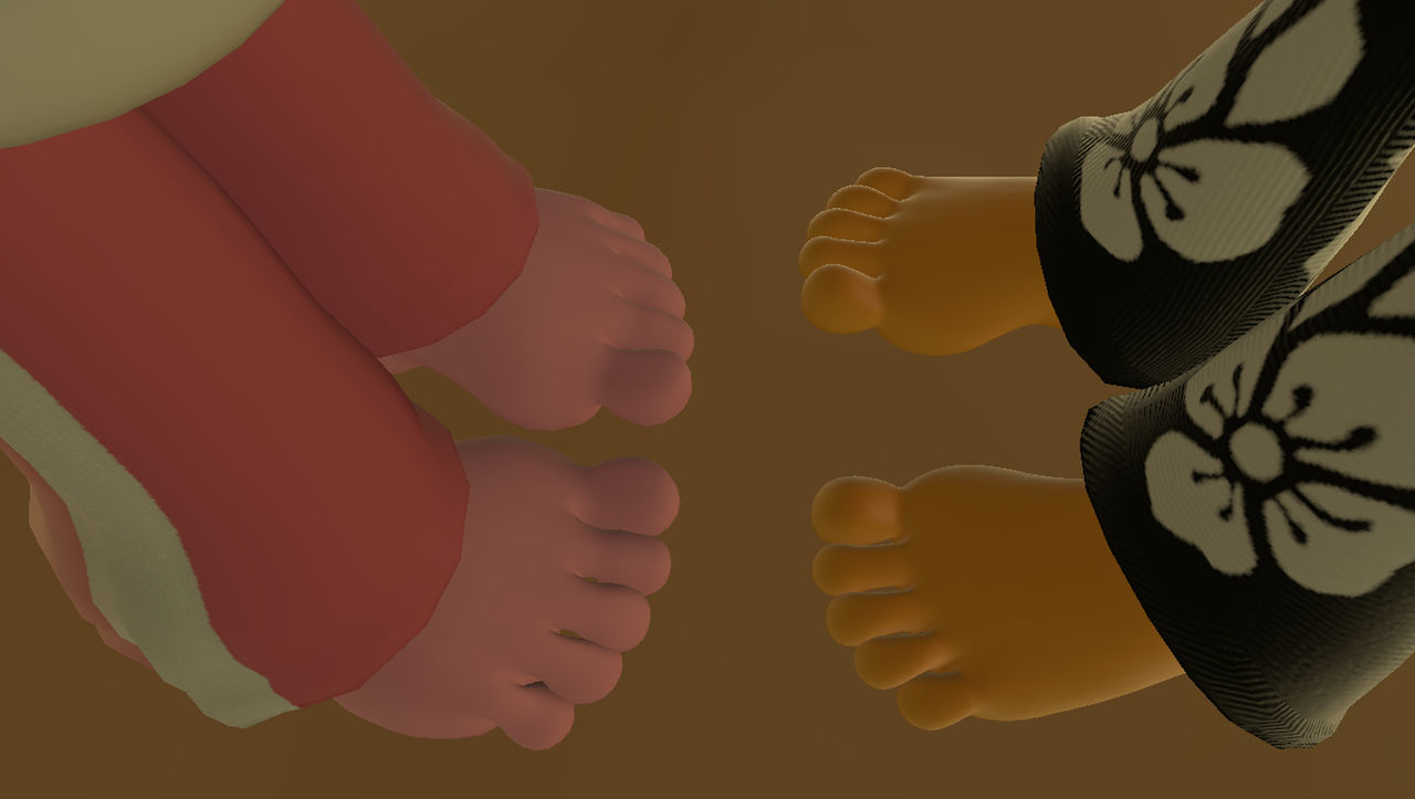 Amy Rose And Rouge The Bat Show Off Their Feet15 By Militaryrabbit On Deviantart