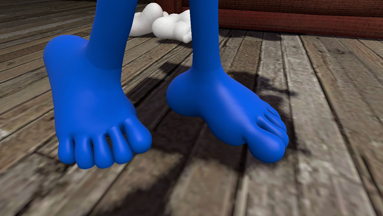 Sonic Shows His Feet8 By Militaryrabbit On Deviantart