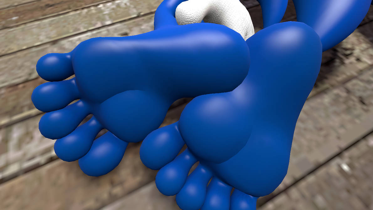 Sonic Shows His Feet9 By Militaryrabbit On Deviantart