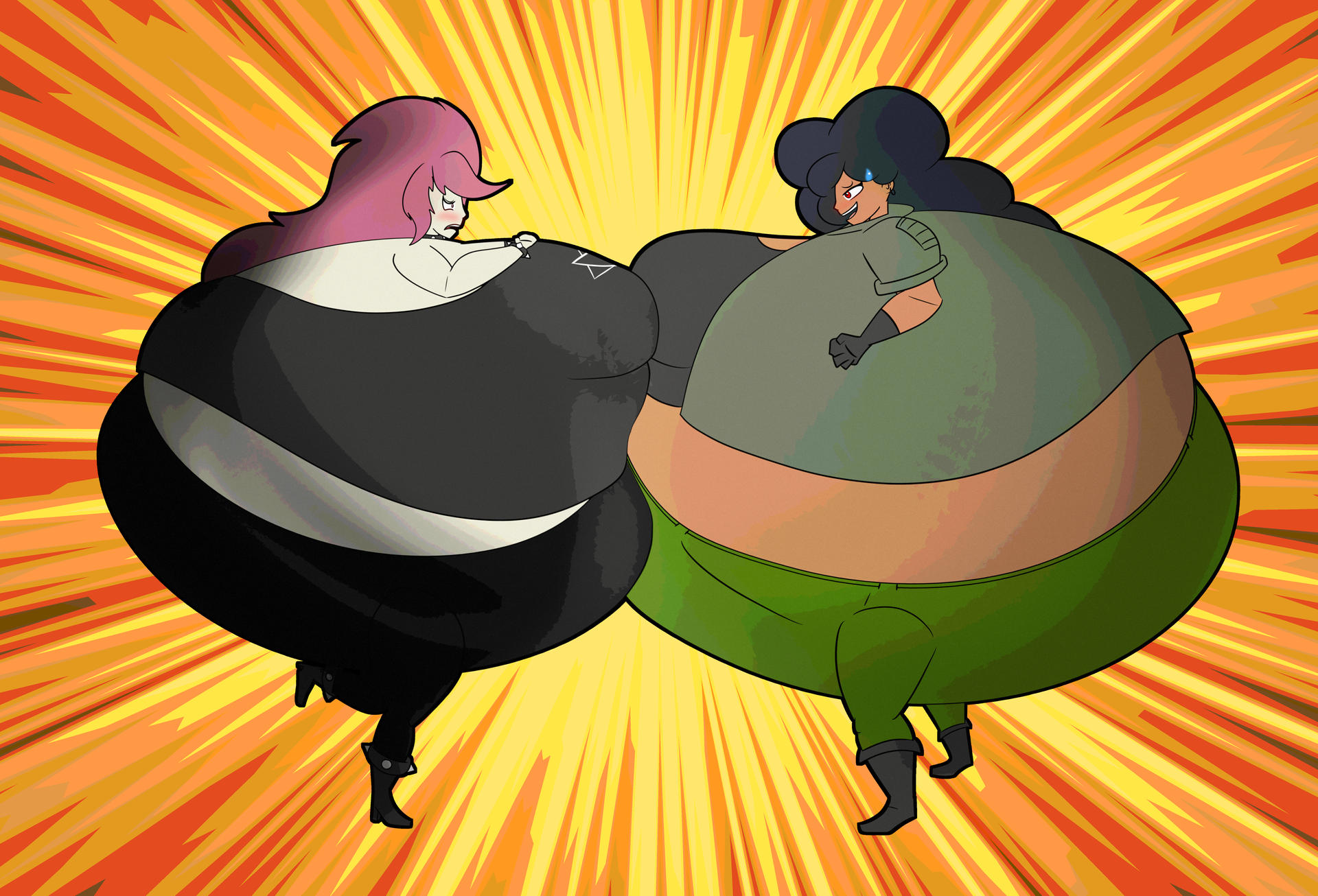 Roly Poly Girlfriends (Updated) by CptCrutch on DeviantArt Roly Poly Girlfriends (Updated) by CptCrutch on DeviantArt