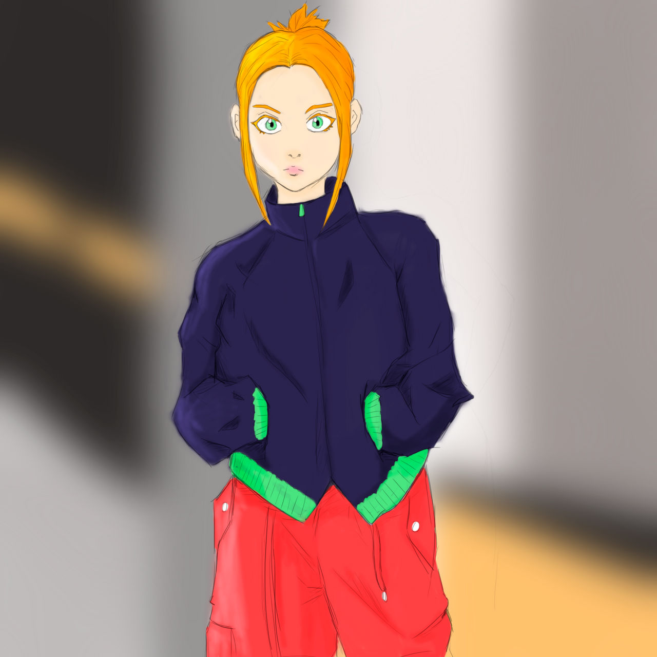 Redhead Girl By Njuodinys On Deviantart