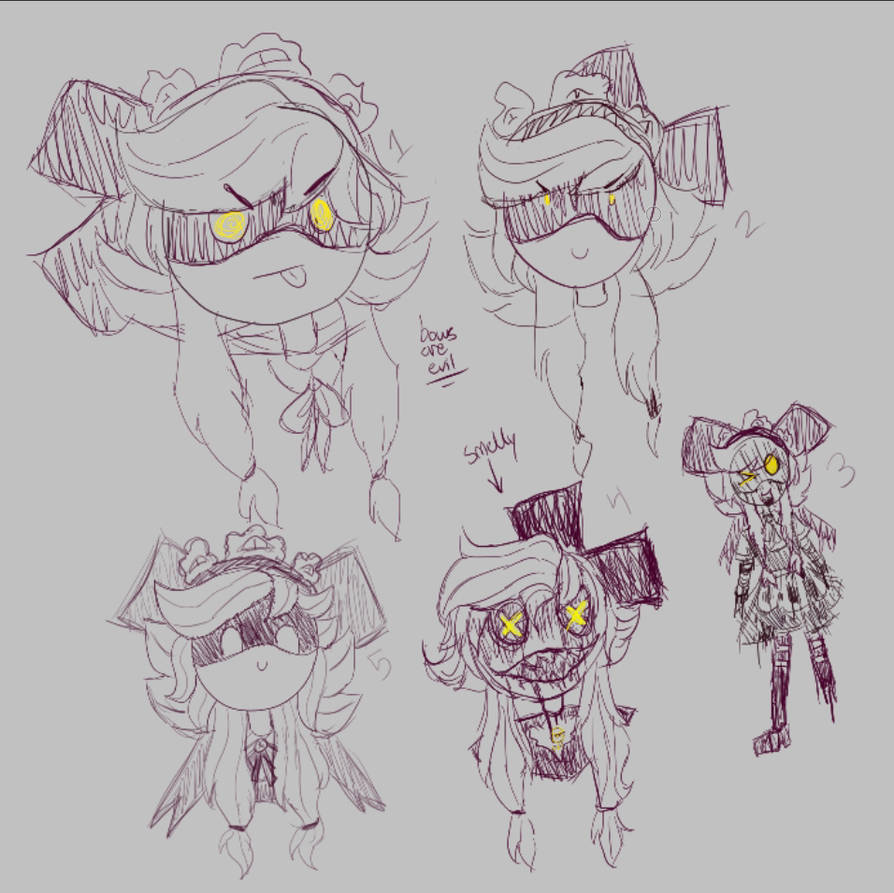 Cyn Murder Drones Doodle Page By Arobotjester On Deviantart