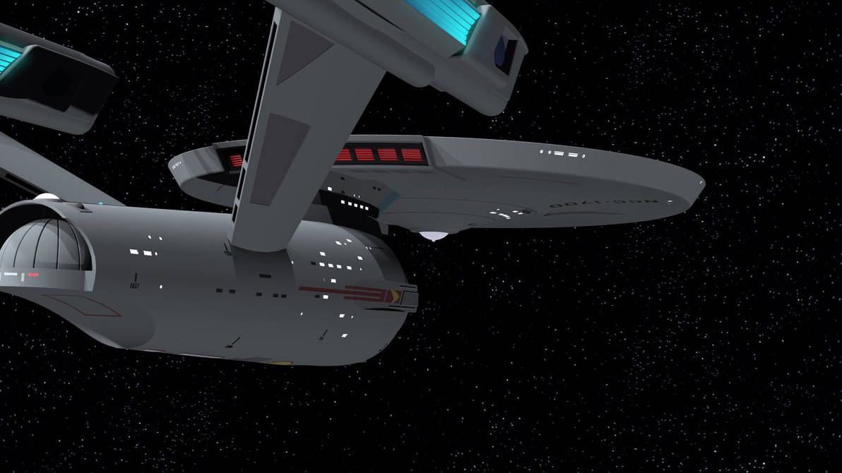Constitution-class Starship - Refit - Low angle by Ravendeviant on ... Constitution-class Starship - Refit - Low angle by Ravendeviant on ...