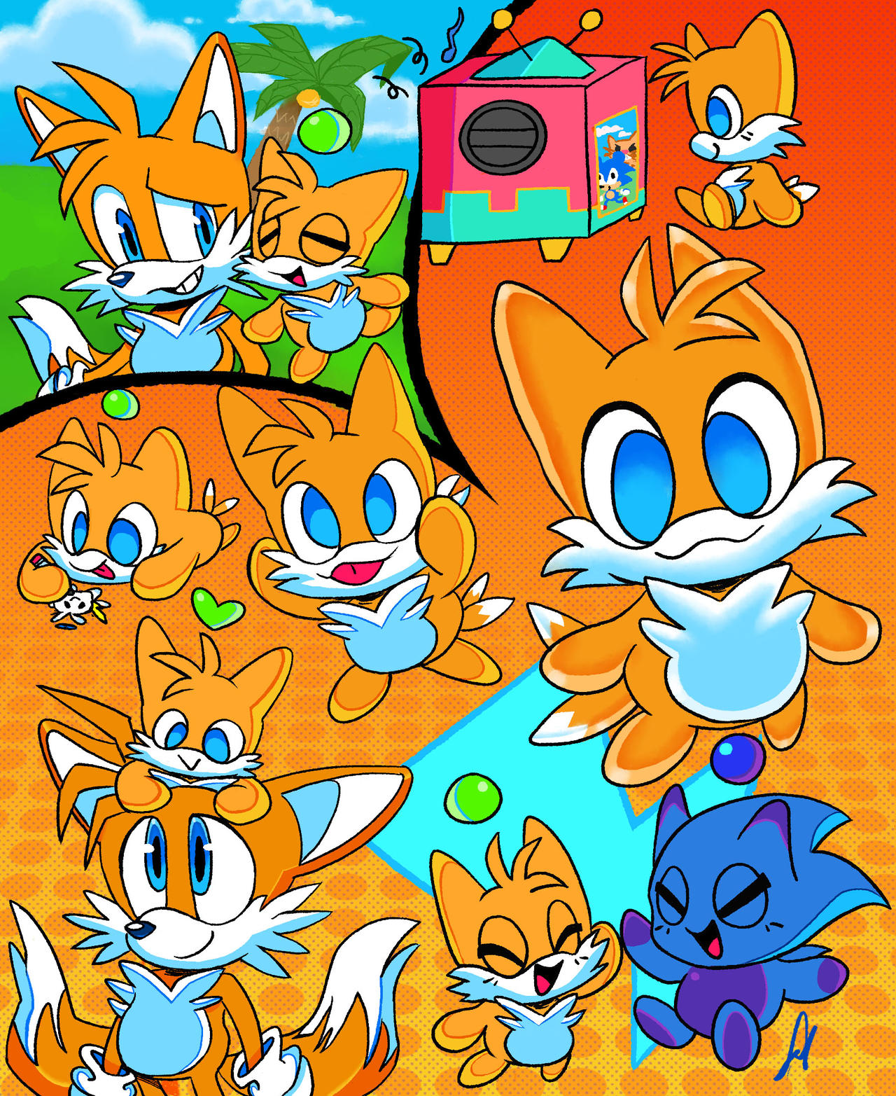 Tails Chao Page By Pkrockinon On Deviantart