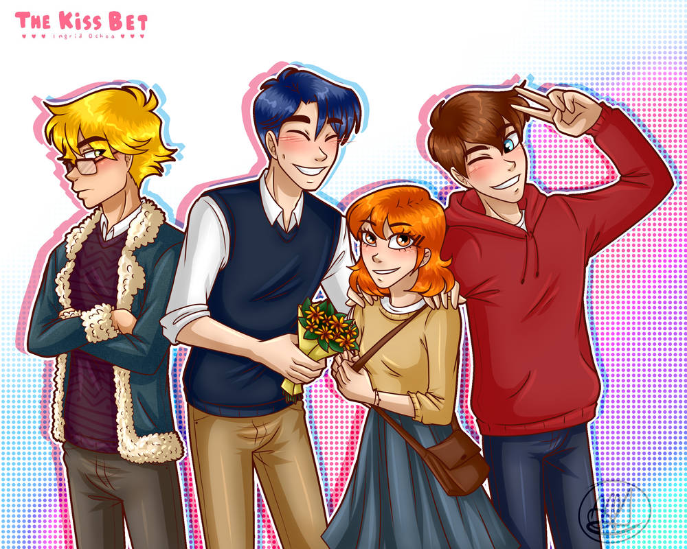 Fanart The Kiss Bet By Alwaysforeverhailey On Deviantart