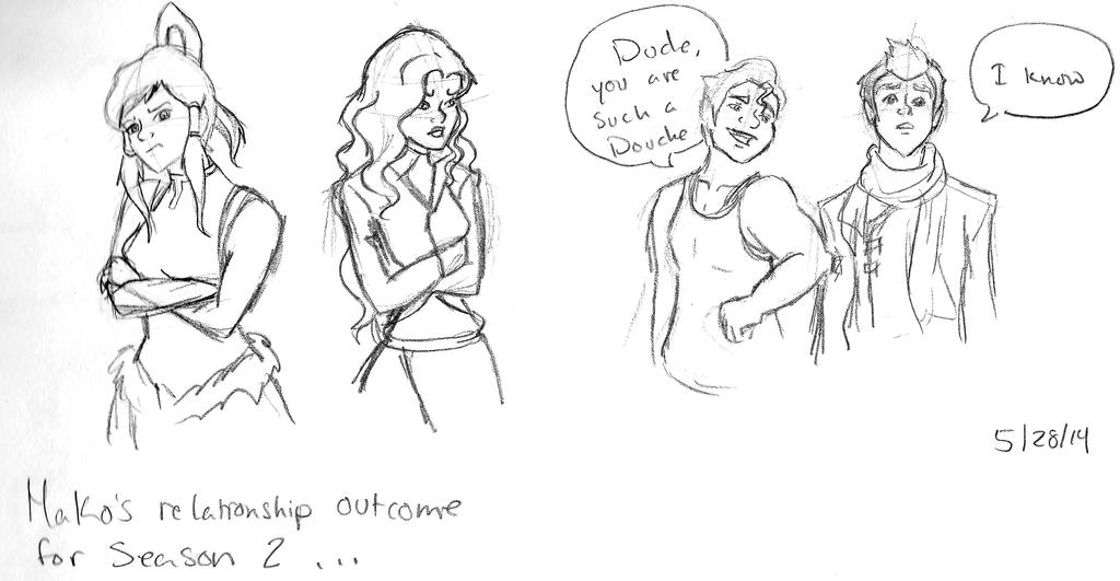 Makos Relationship Outcome From Season 2 By Pngw1n On Deviantart