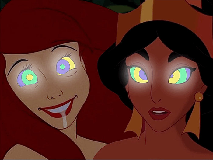 Ariel And Jasmine Under Kaas Gaze By Jarviswrath On Deviantart