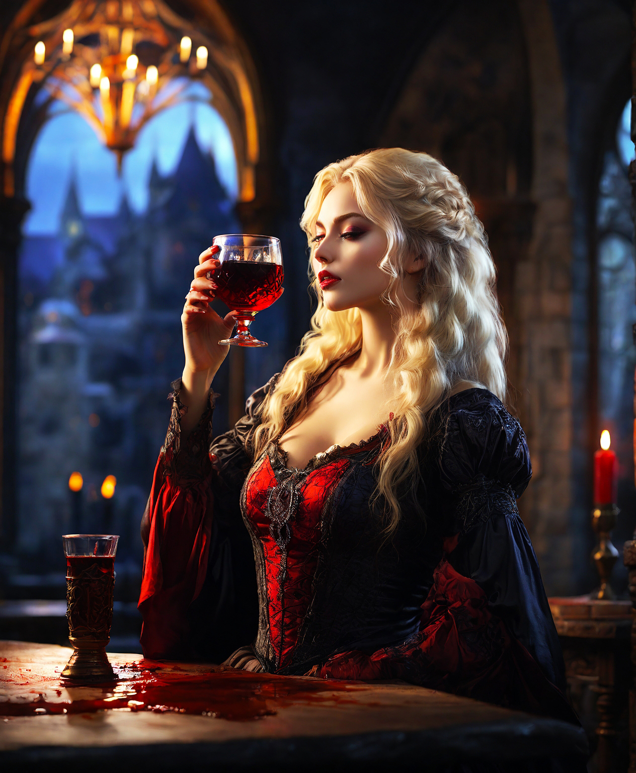 The Vampire Countess By Skyvendik On Deviantart
