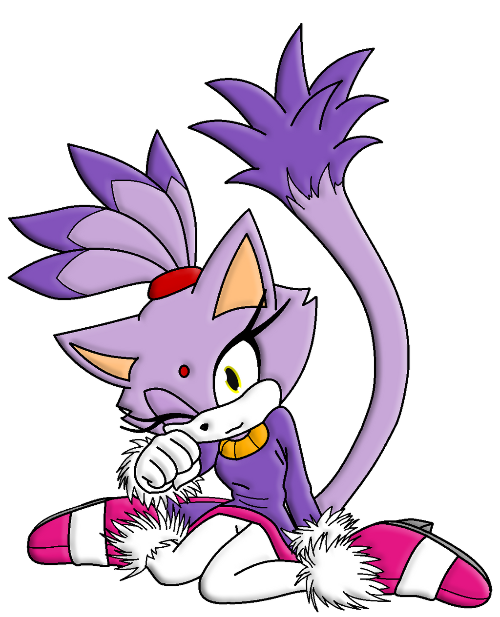 Blaze The Cat By Mattmiles On Deviantart