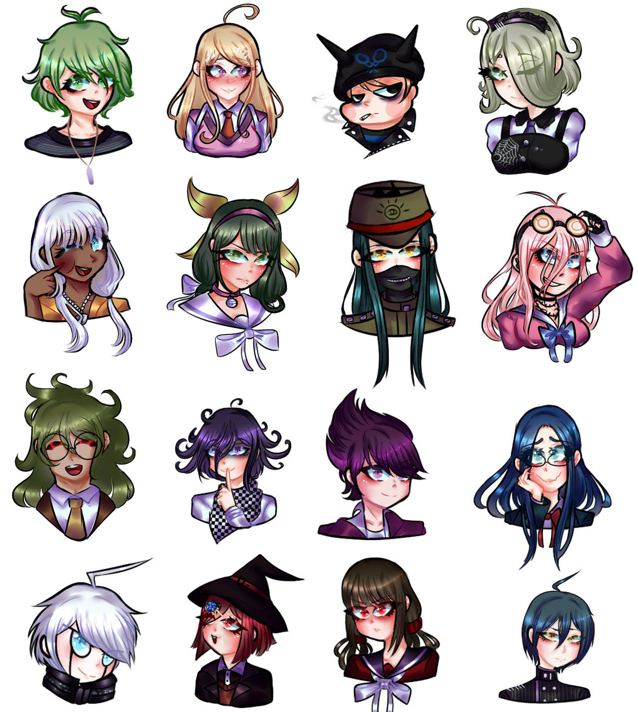 Danganronpa V3 Cast! by Rozumari-san on DeviantArt Danganronpa V3 Cast! by Rozumari-san on DeviantArt