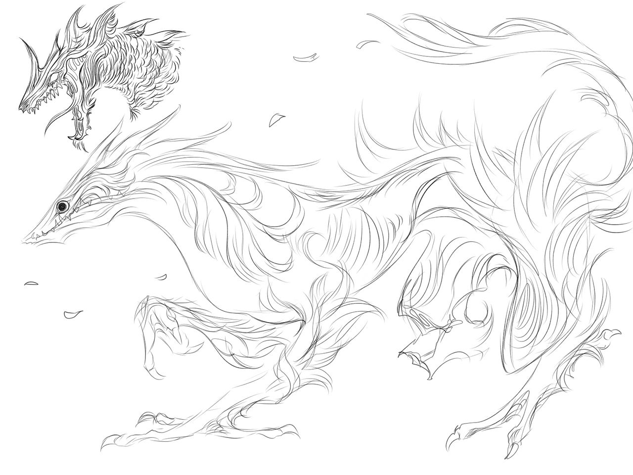 creature doodles by YellyDany on DeviantArt creature doodles by YellyDany on DeviantArt