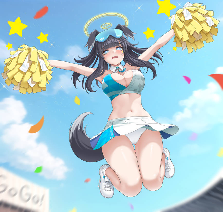 Hibiki Cheerleader Vers By Siegfried87 On Deviantart