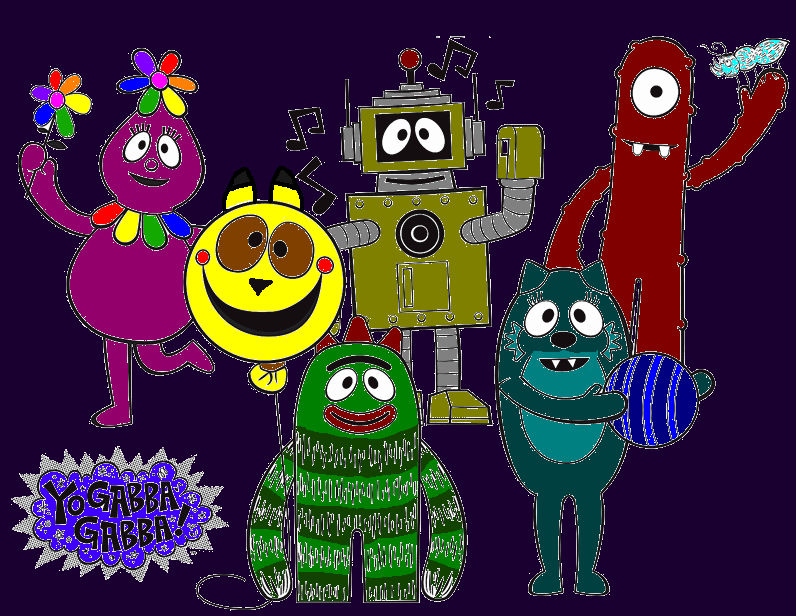Vintage Yo Gabba Gabba Gang by FestersFunhouseFan on DeviantArt Vintage Yo Gabba Gabba Gang by FestersFunhouseFan on DeviantArt