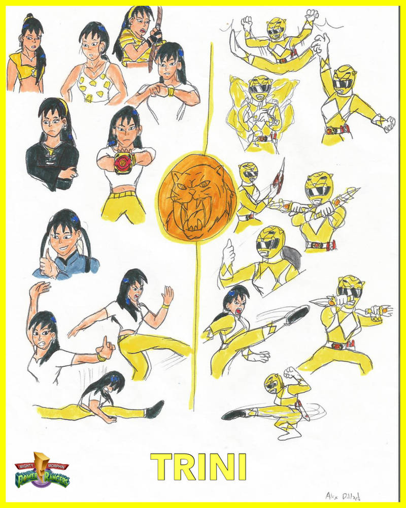 Trini Kwan The Yellow Ranger By Eagl88k On Deviantart