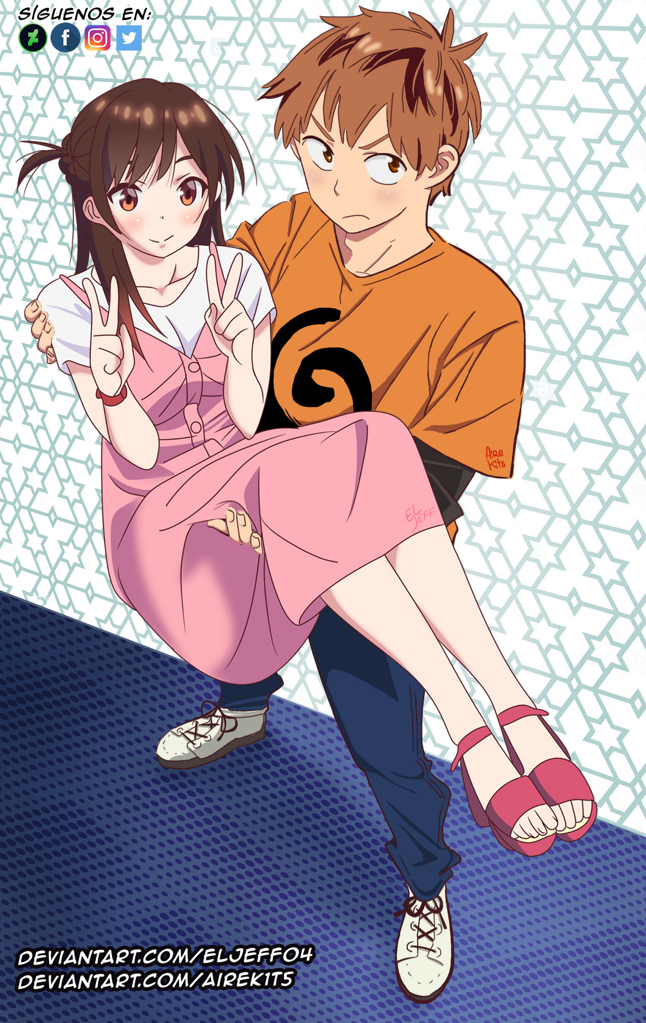 Kazuya Y Chizuru By Airek1t5 On Deviantart