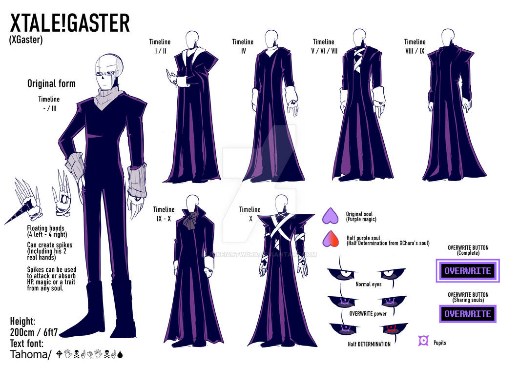 XGASTER Reference Sheet 1 by JakeiArtwork on DeviantArt XGASTER Reference Sheet 1 by JakeiArtwork on DeviantArt
