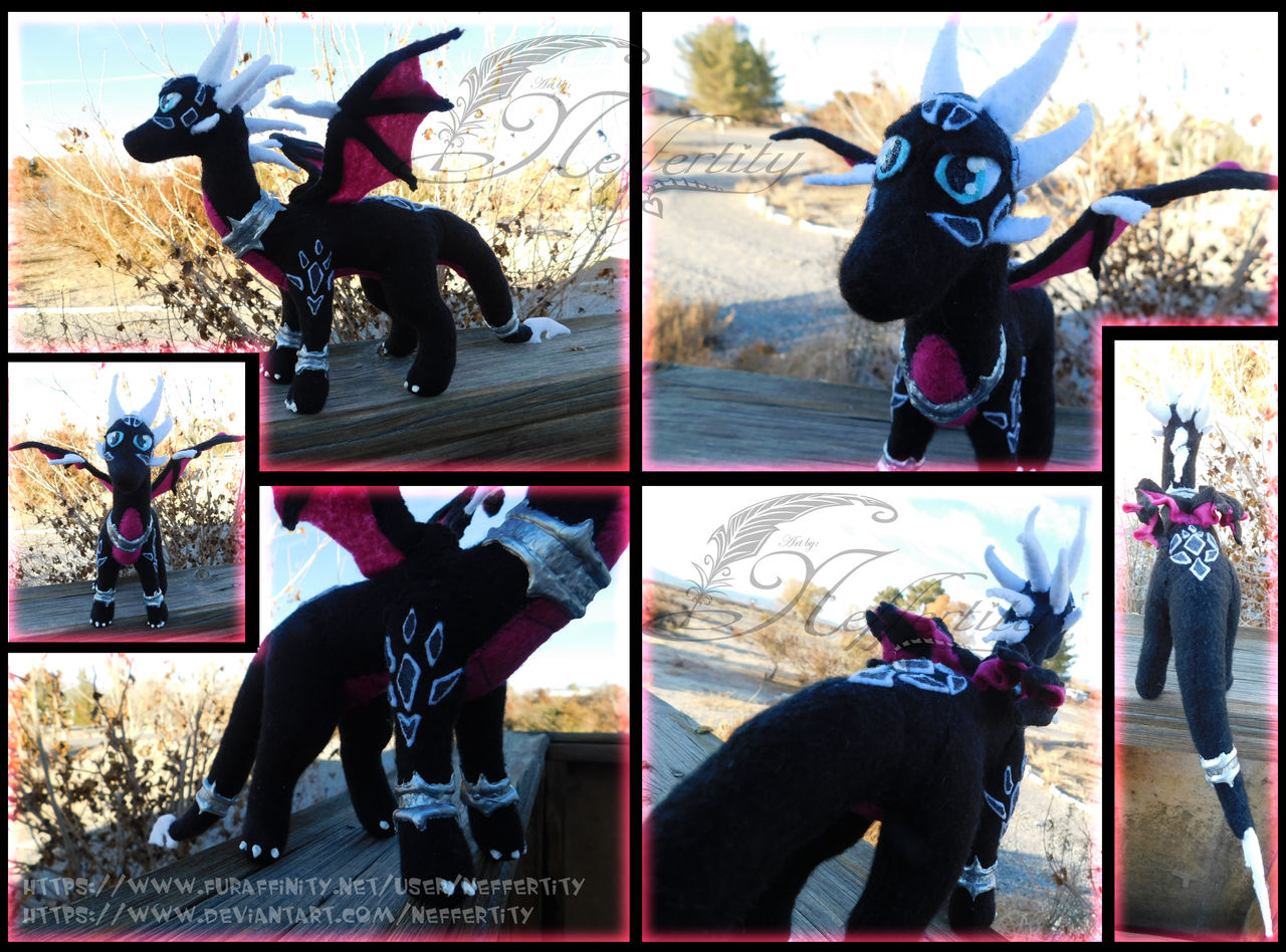 Kickstarter Cynder Plushie By Neffertity On Deviantart