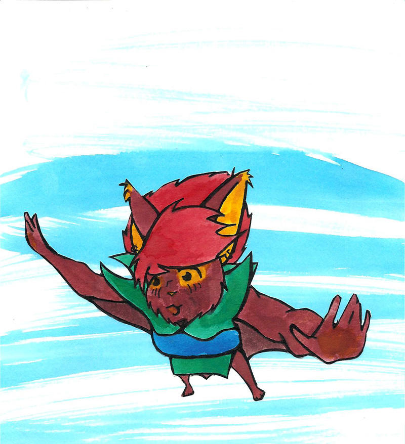 Fursona- First Flight by Bankasha on DeviantArt