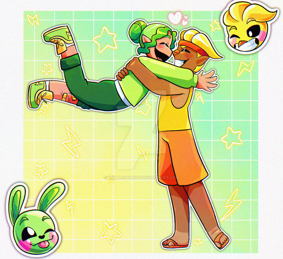 Kickin Chicken X Hoppy Hopscotch (request) by Bubblegum190 on DeviantArt Kickin Chicken X Hoppy Hopscotch (request) by Bubblegum190 on DeviantArt