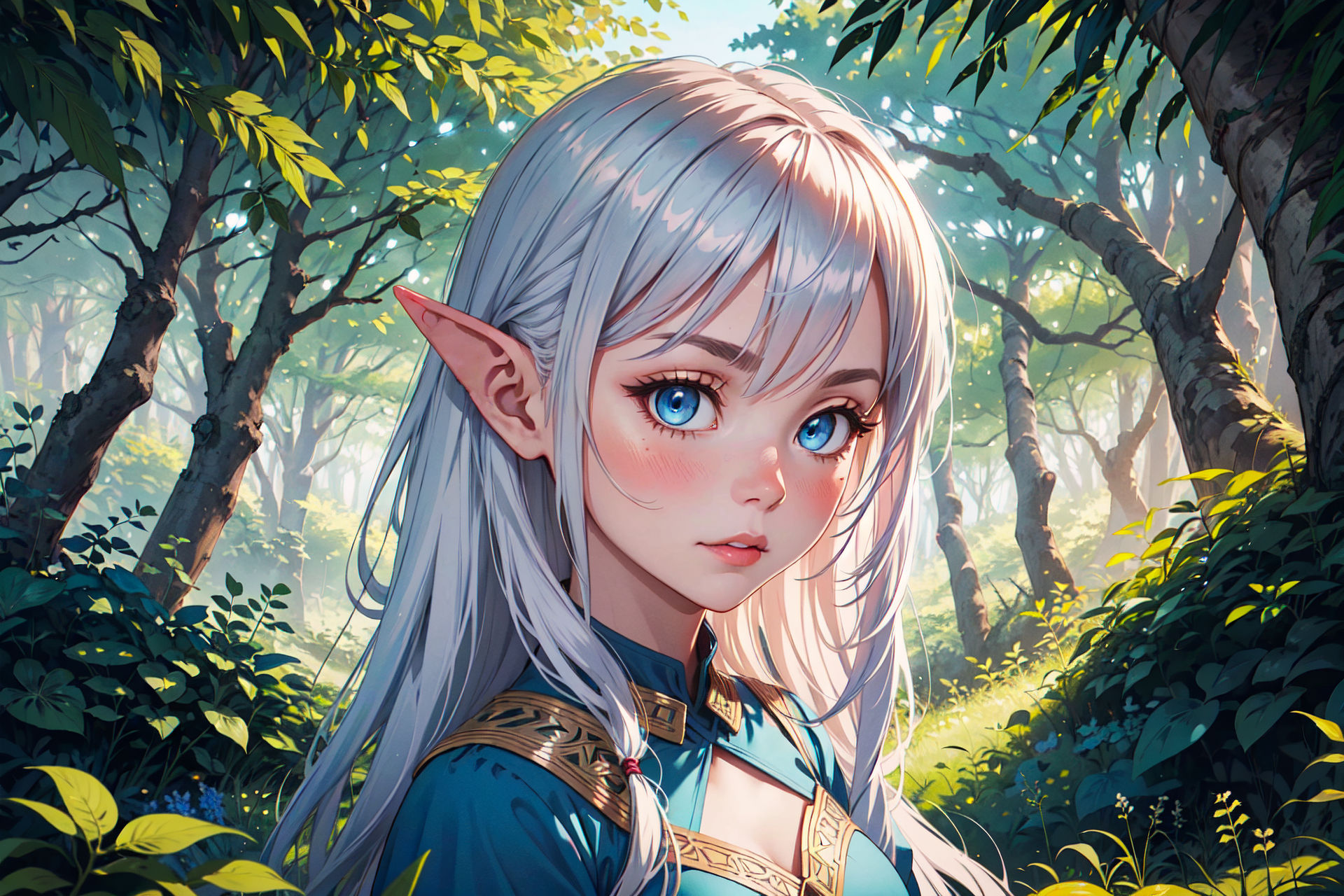 Shy Elf By Secondhaven On Deviantart