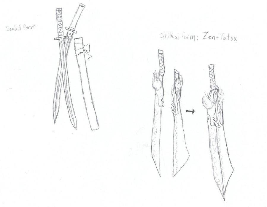 Zanpakuto Zen Tatsu By Budokaihyuga On Deviantart